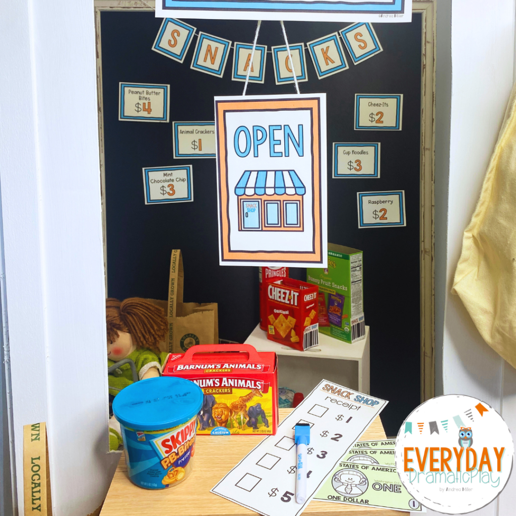 How to Set up a Dramatic Play Snack Shop in 7 Simple Steps ...